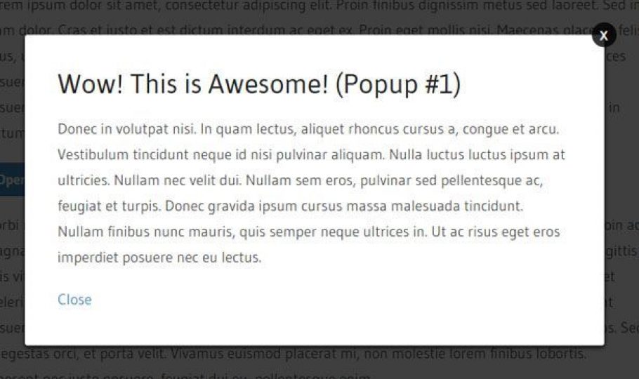 Create Popup Window Using Javascript To Copy Gugung
